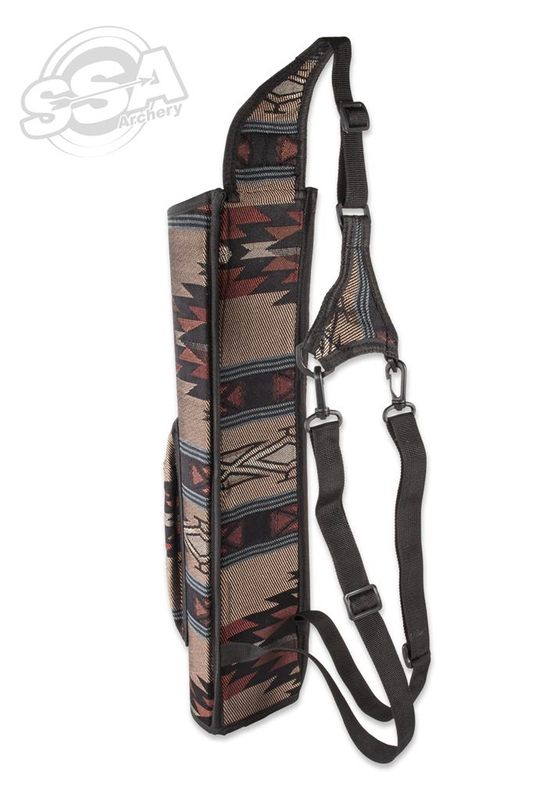 Buck Trail Western Traditional Back Quiver | Clickers Archery