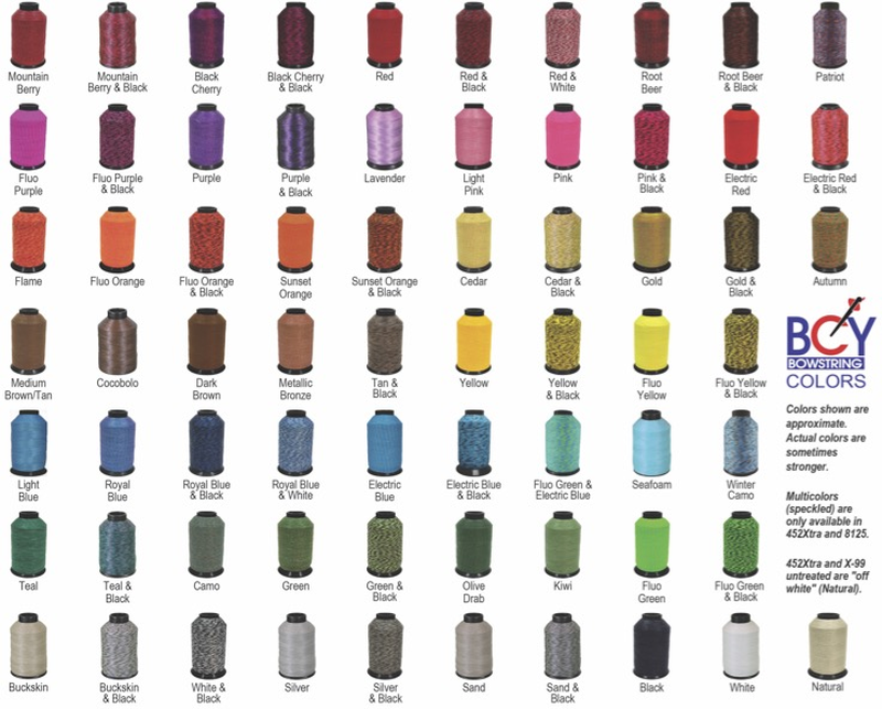 BCY 400 Nylon Multifilament Soft Twist Serving Material | Clickers Archery