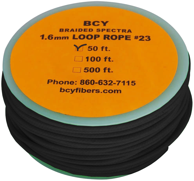 BCY Braided Spectra Loop Rope 23 1 6mm 1M Clickers Archery